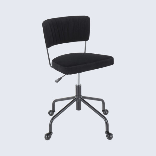 Kelly Clarkson Home Danielburnham Velvet Task Chair & Reviews | Wayfair