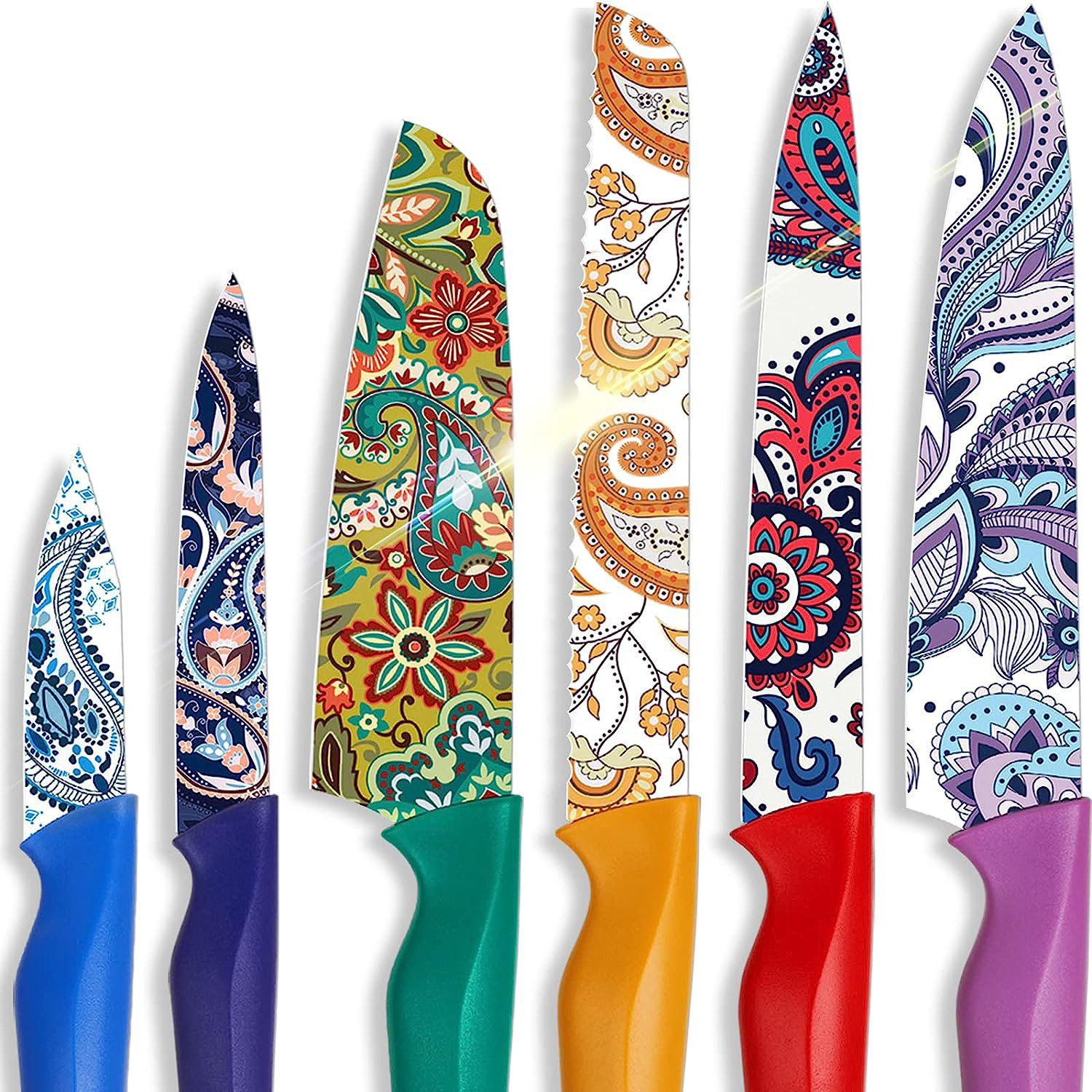 QXXSJ 12 Piece Stainless Steel Assorted Knife Set | Wayfair