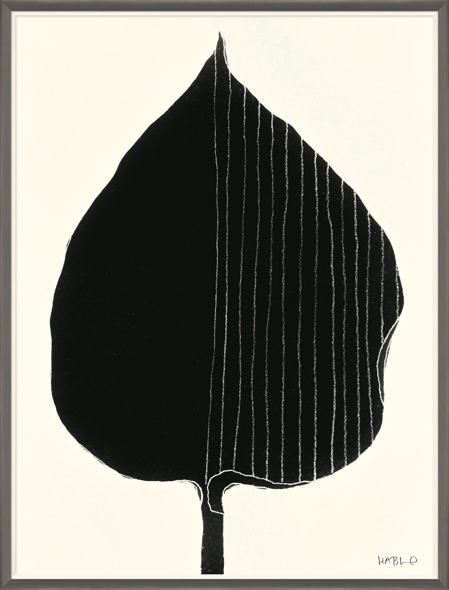 Soicher Marin 'Hosta II' by Susan Hable - Picture Frame Graphic Art on ...