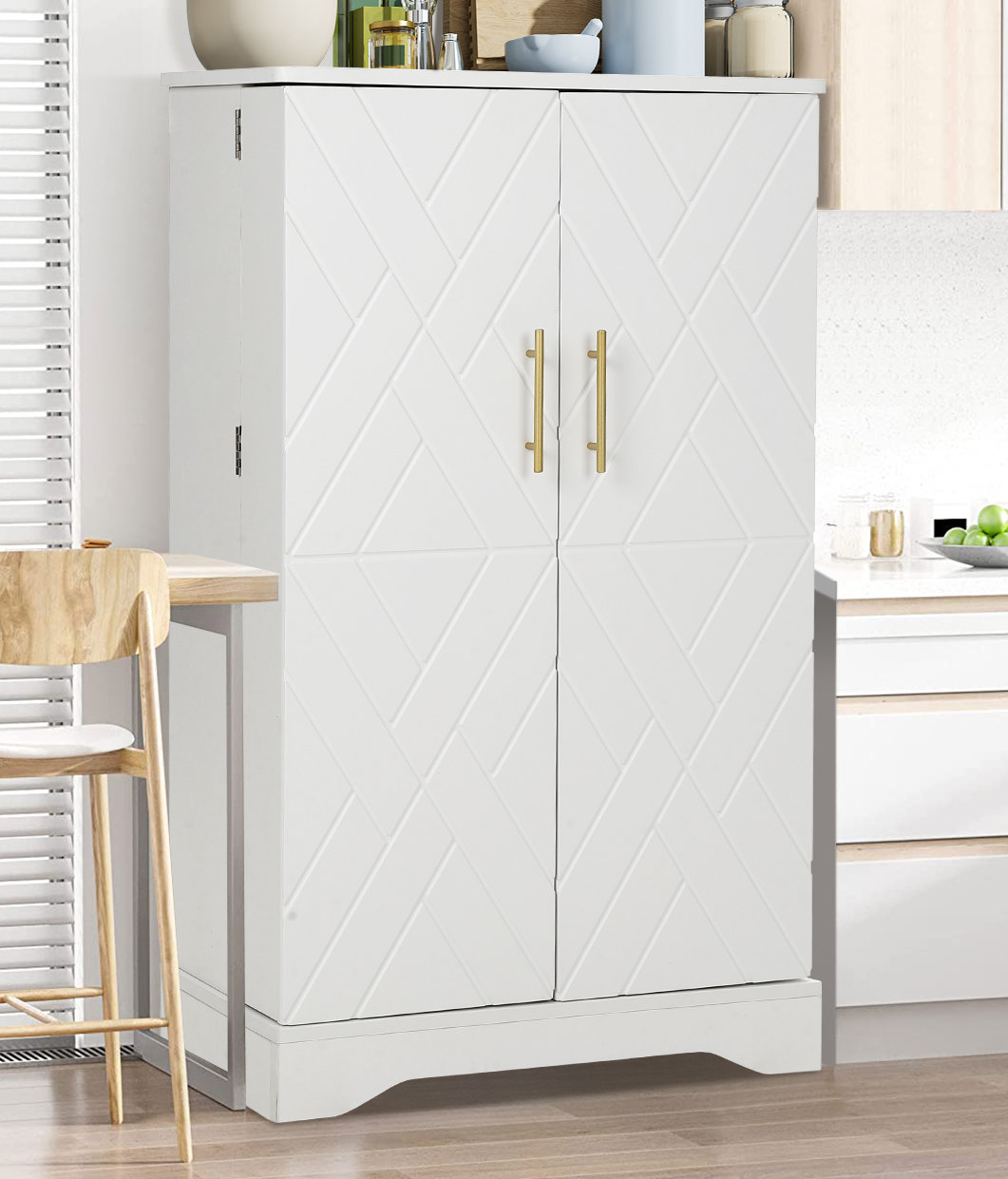 Winston Porter Passley 41'' Kitchen Pantry | Wayfair