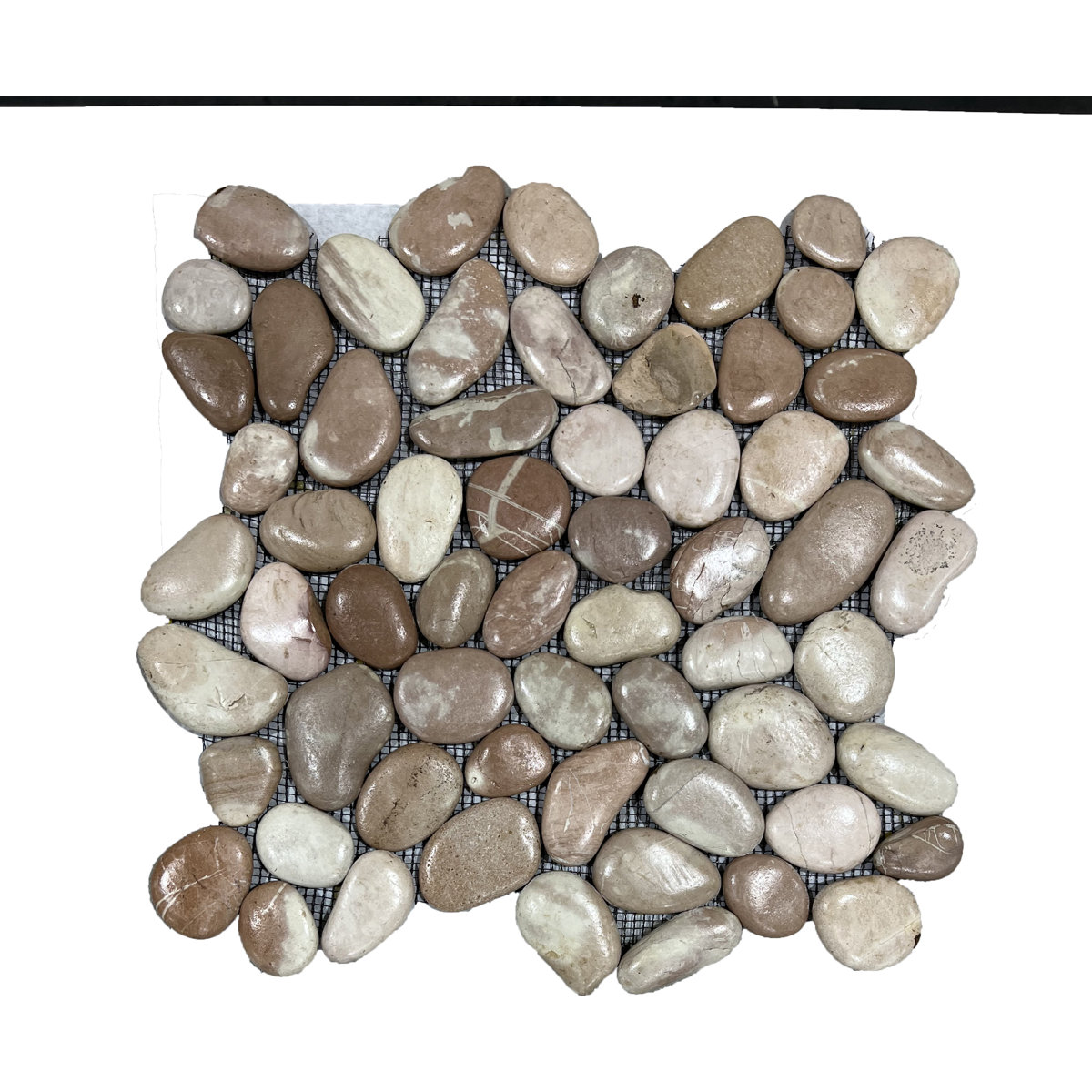 SB TILE AND STONE Natural Stone Pebbles Mosaic Wall & Floor Tile | Perigold