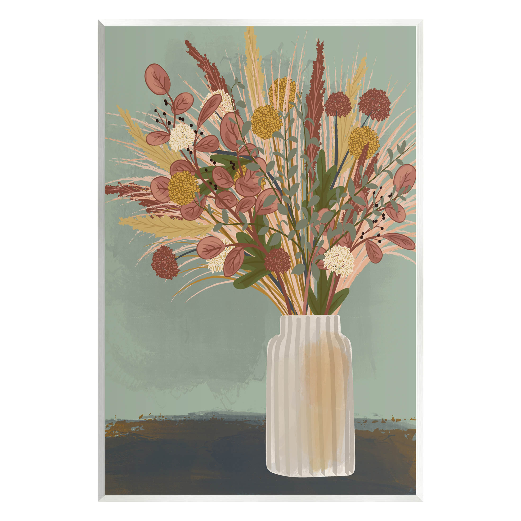 Stupell Industries Varied Botanical Sprigs Arrangement Giclee Art By ...