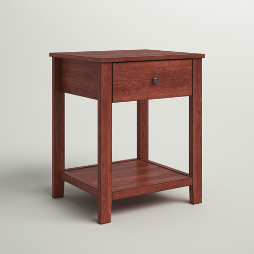 Winston Porter End Table with Storage & Reviews | Wayfair