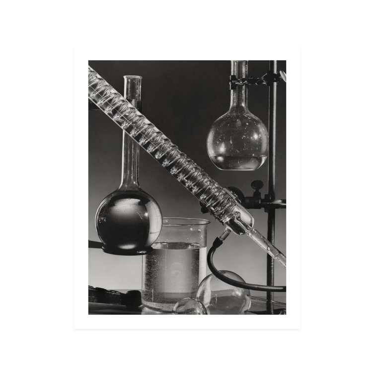 Globe Photos Entertainment Vintage Vintage Chemistry Set On Paper by ...