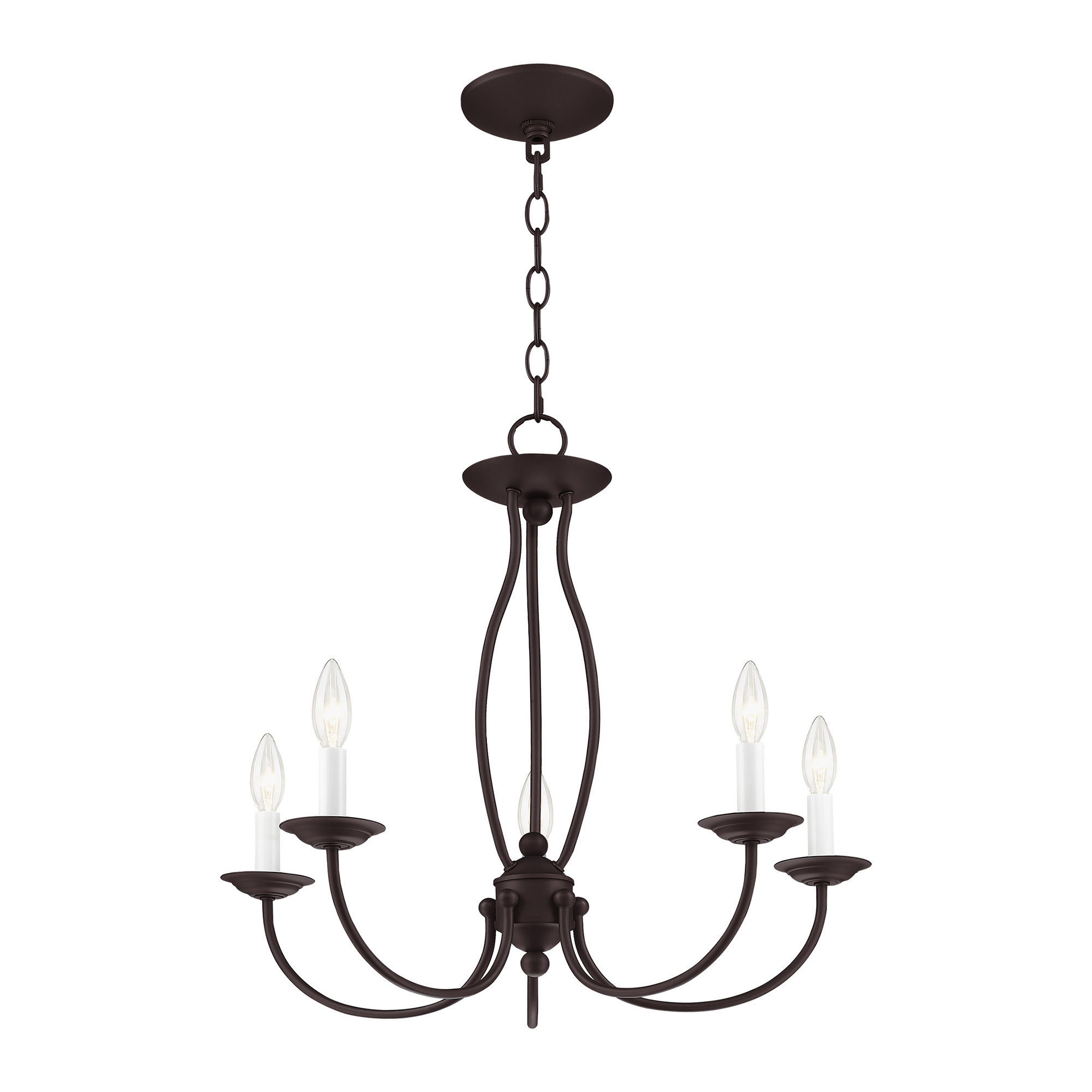 Lark Manor™ Maynes 5 - Light Candle Style Chandelier & Reviews | Wayfair