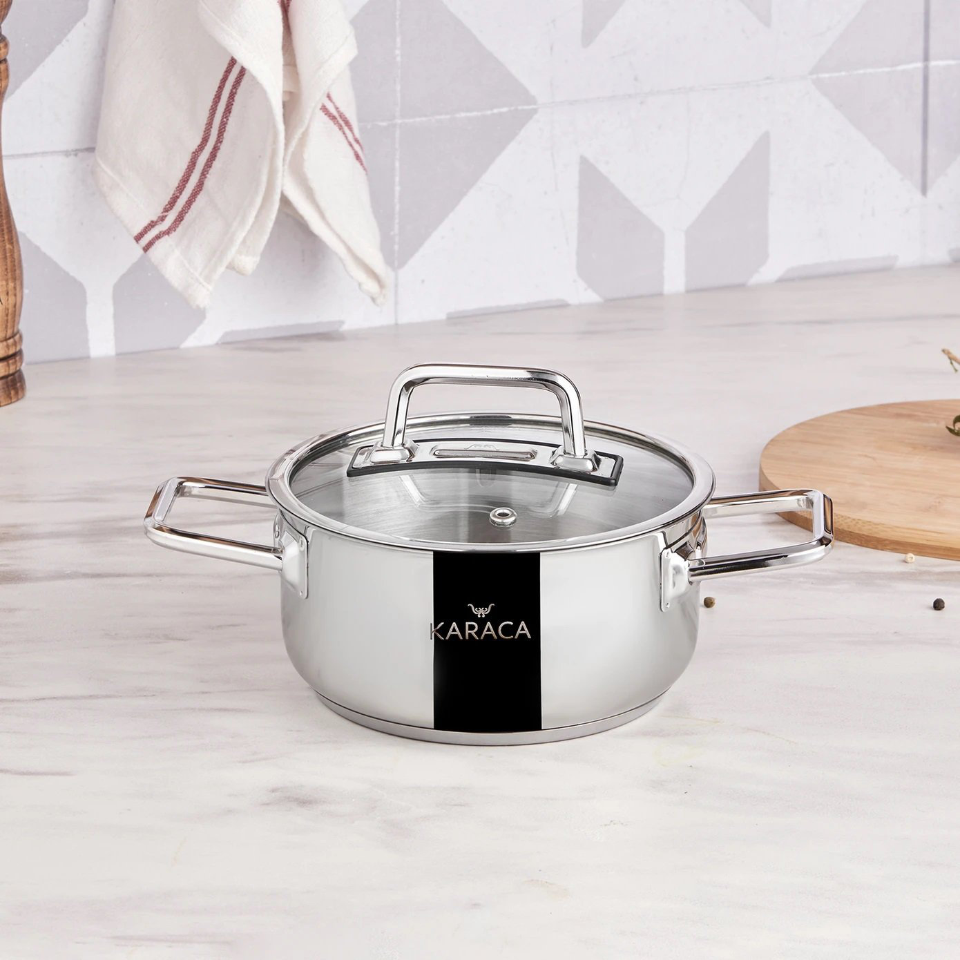 East Urban Home 1.7 qt. Stainless Steel Soup Pot with Lid | Wayfair