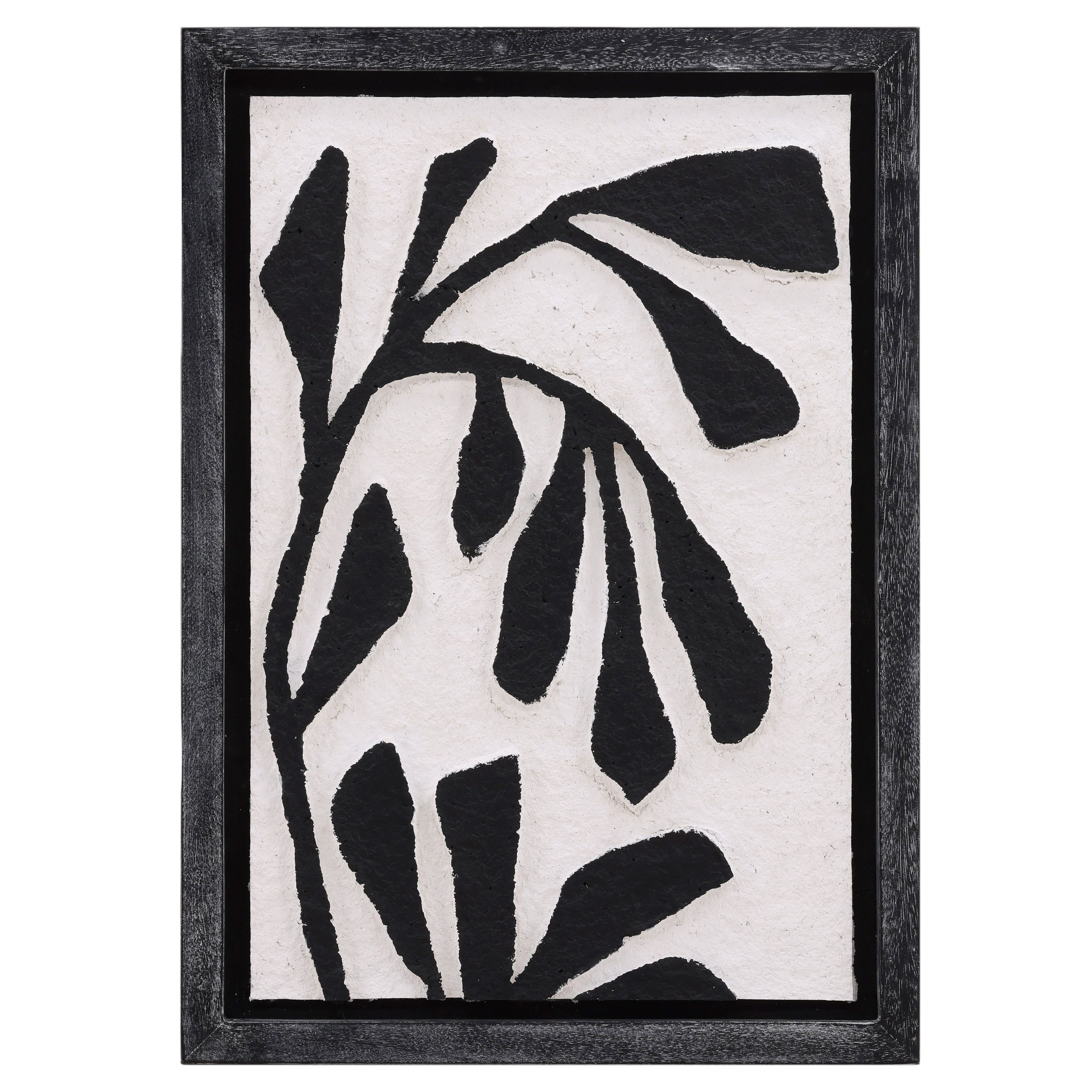 Latitude Run® Rio Paper Mache Wall Art with Black Hardwood Frame ...