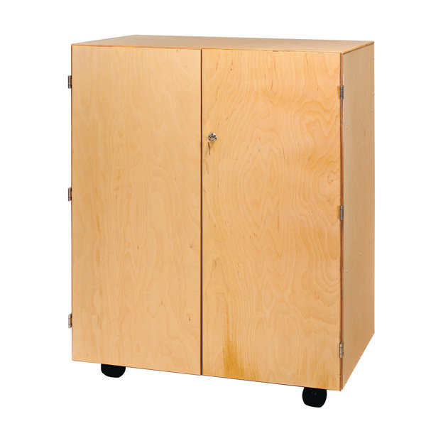 Childcraft 5 Compartment Manufactured Wood Classroom Cabinet | Wayfair