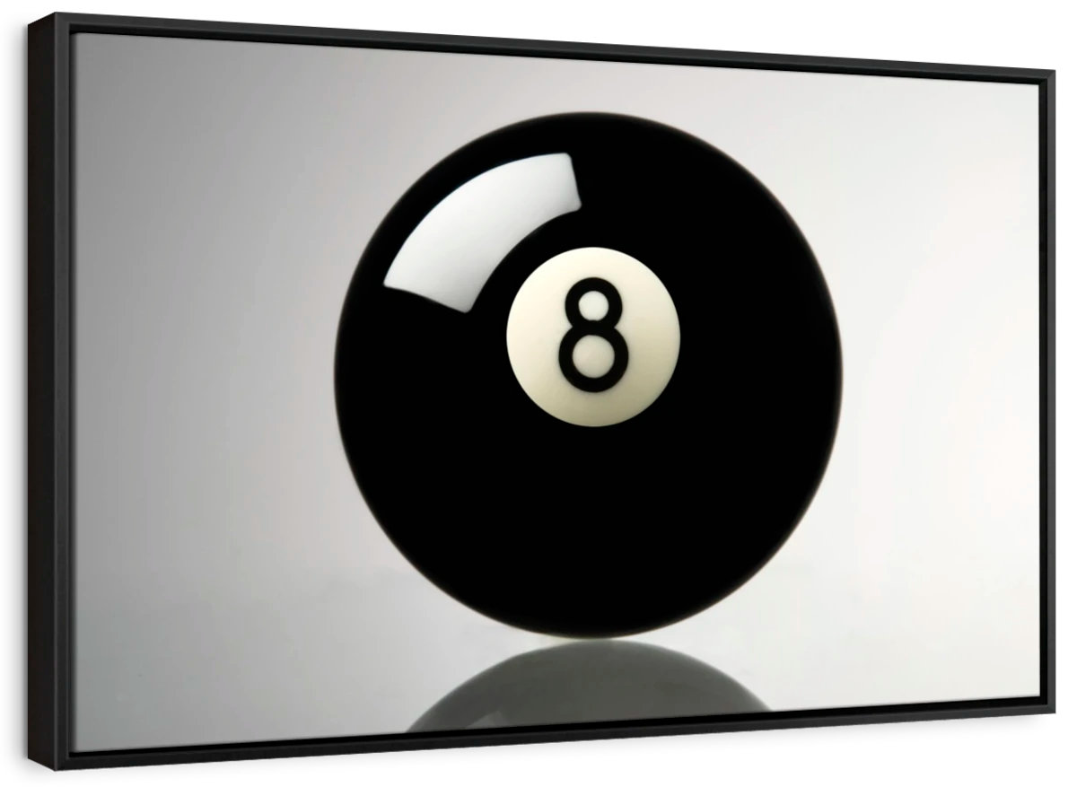 Ebern Designs Pool Ball Canvas Print | Wayfair