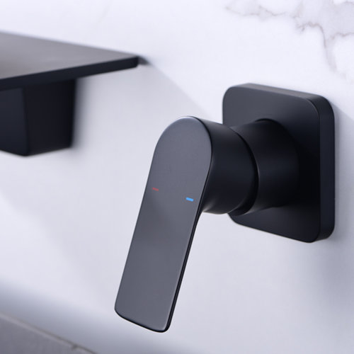 organnice Wall Mounted Single-handle Bathroom Faucet & Reviews | Wayfair