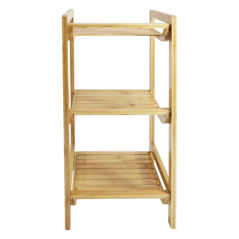 Latitude Run® Bamboo 3-Tier Shelf | Wayfair