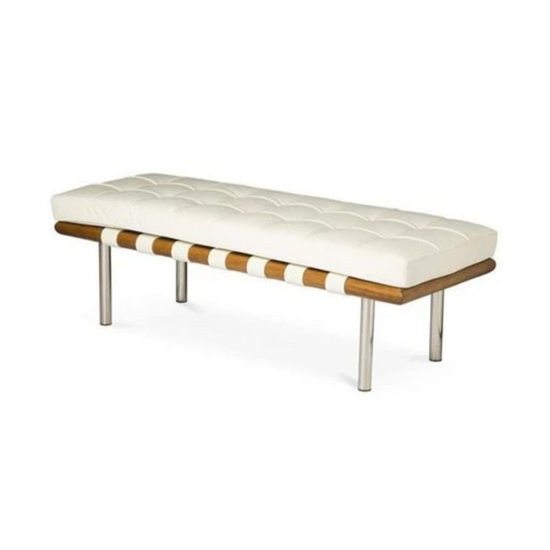 Hokku Designs Chris Pu Bench | Wayfair