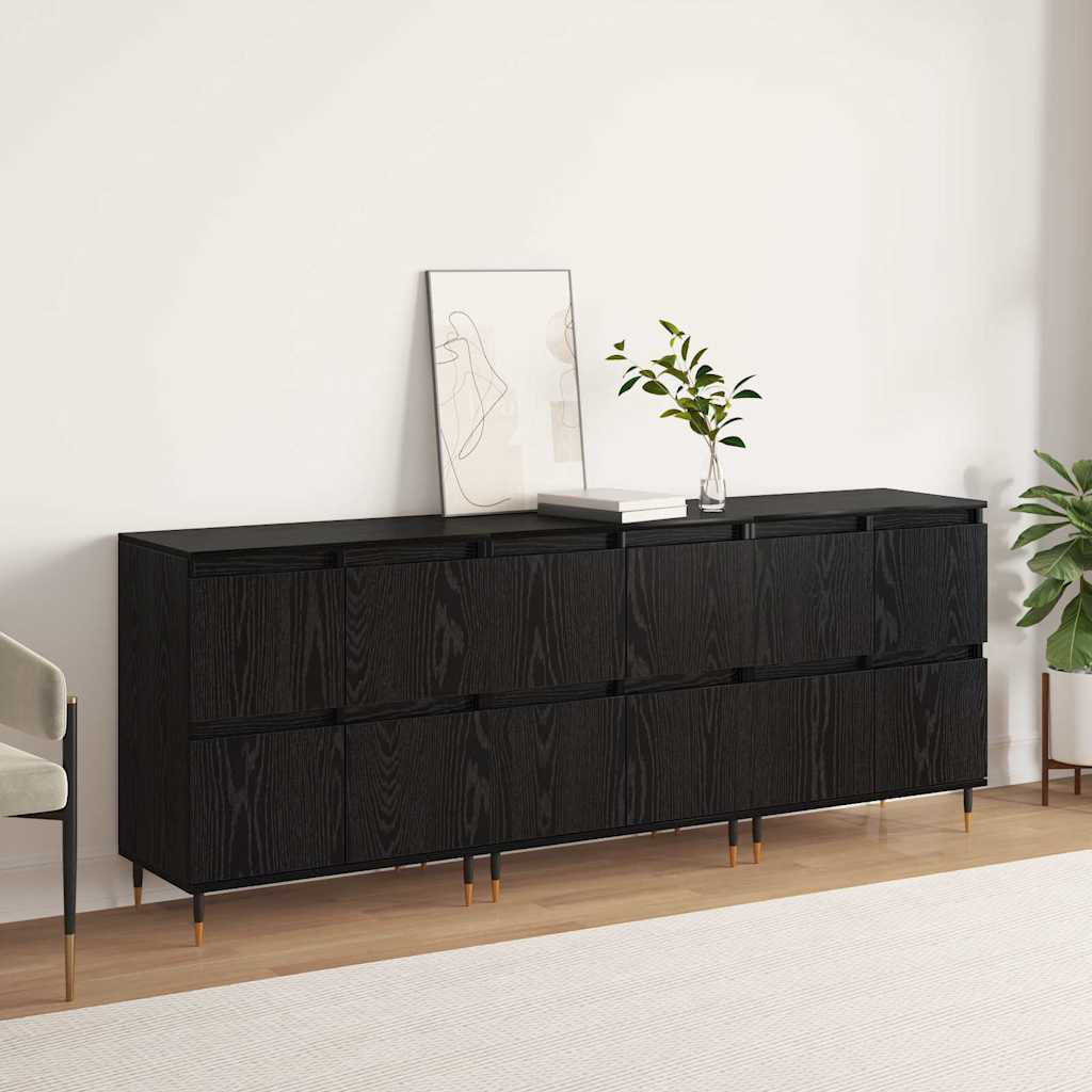 Lily Manor Sideboards 3 Pcs Old Wood 180 X 35 X 70 Cm Engineered Wood | Wayfair.co.uk