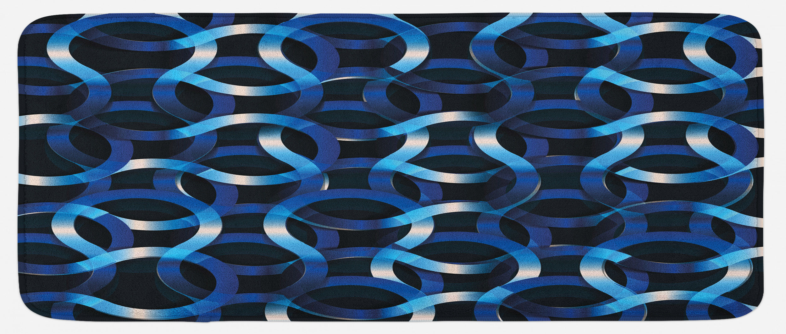 East Urban Home Curvy Shaped Entangled Complex Industrial Modern Mesh ...