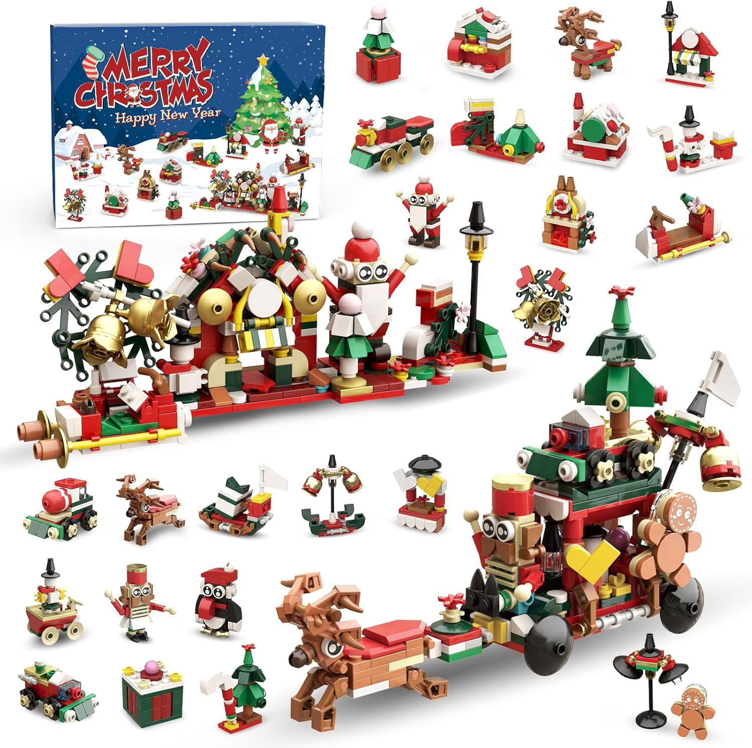 The Holiday Aisle® Advent Calendar ,Building Blocks on the Theme of ...