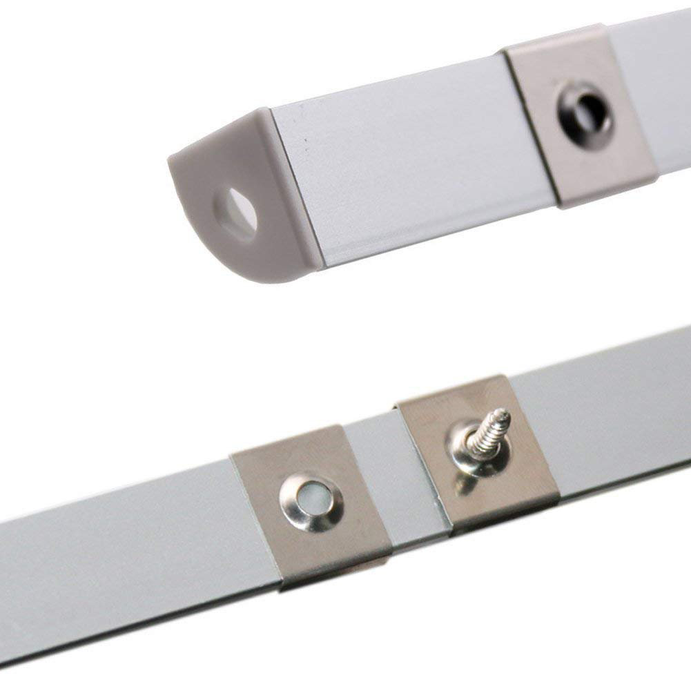 YI LIGHTING LED 10-pack 3.3ft Aluminum Channel Profile Fixture For Led ...