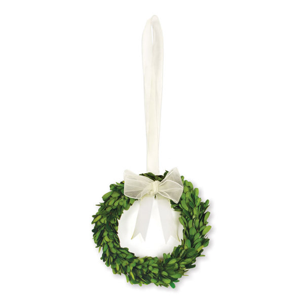 Alby 7'' Preserved Real Greenery Wreath & Reviews | Birch Lane