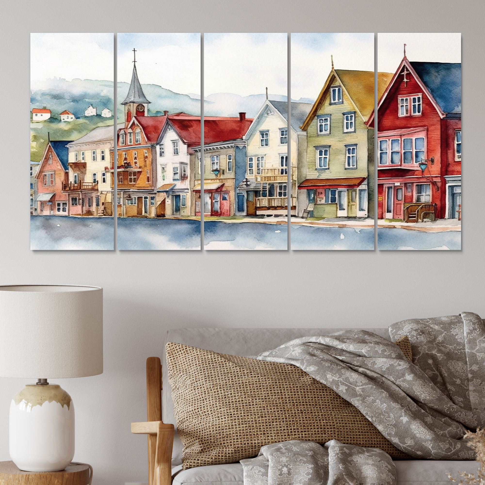 Wildon Home® Newfoundland Coastal Vintage II - Canadian Wall Art Print ...