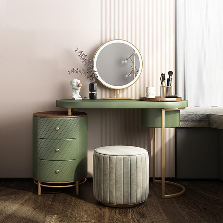 Etta Avenue Philo Dressing Table with Mirror | Wayfair.co.uk