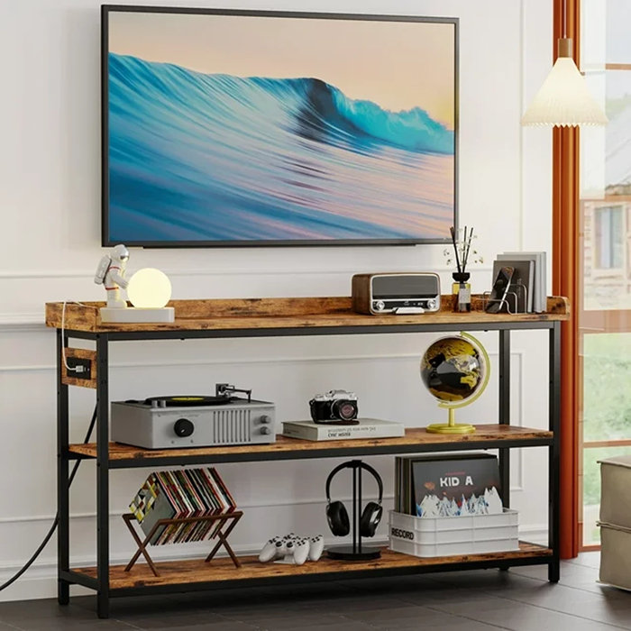 17 Stories Console Table with Power Outlets & Reviews | Wayfair