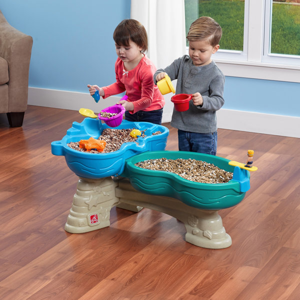 Step2 Spill and Splash Seaway Kids Water Table with Umbrella & Reviews ...