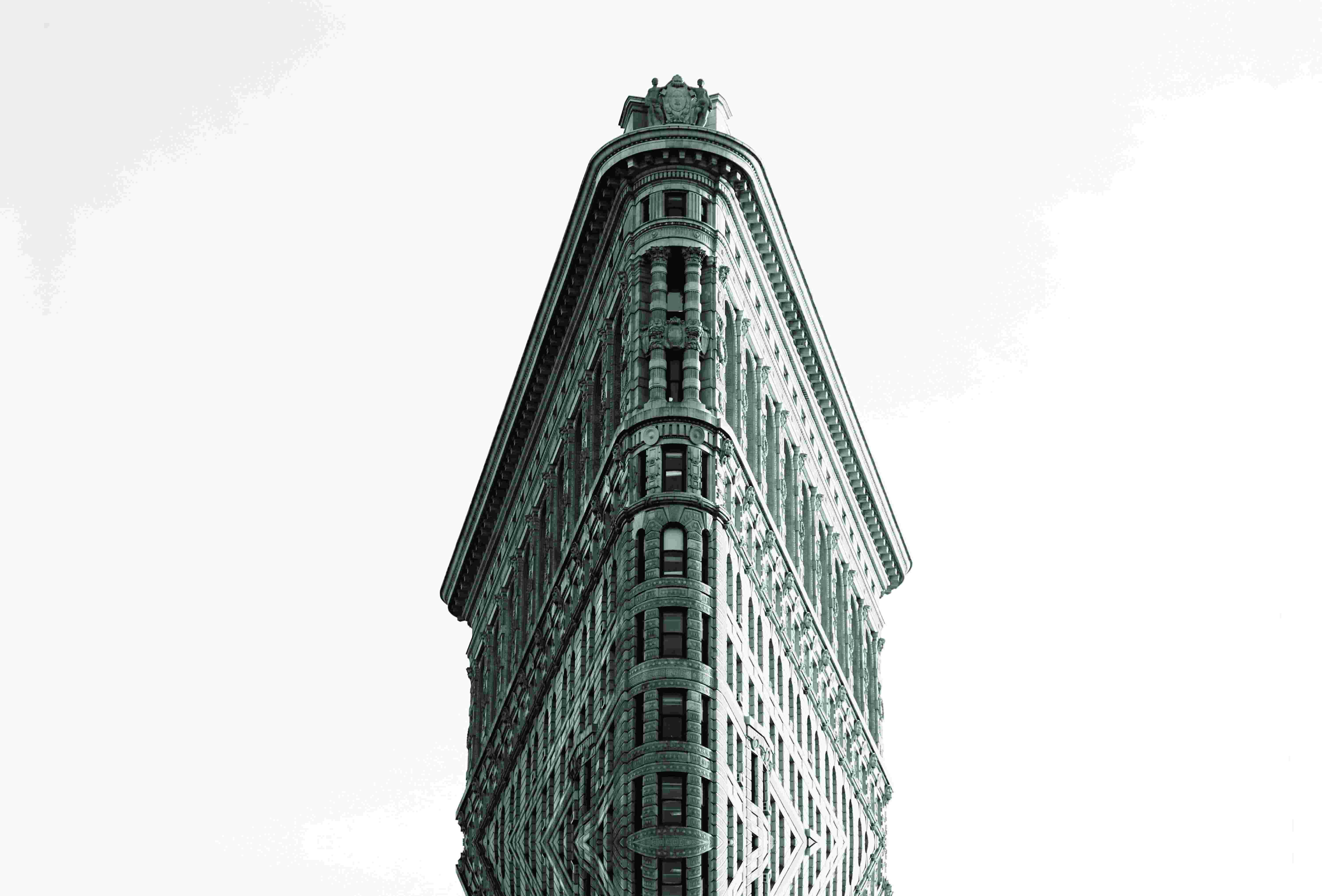 Ebern Designs Narrow Building - Wrapped Canvas Photograph | Wayfair