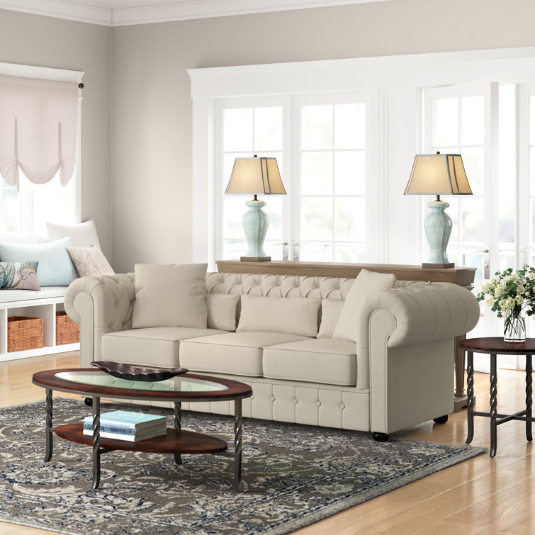 Lark Manor Zaffelare 98.5'' Upholstered Sofa & Reviews | Wayfair
