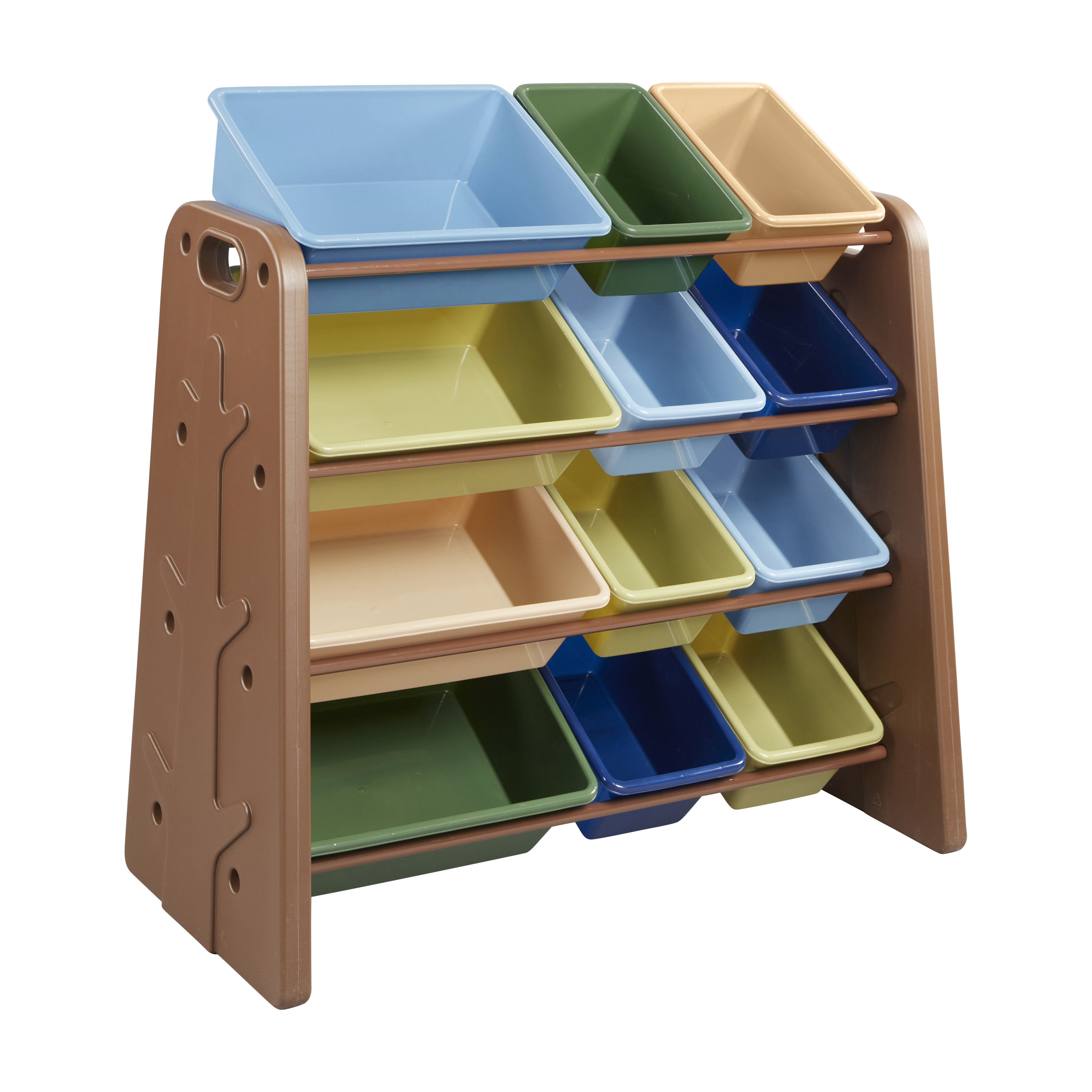 ECR4Kids Tree Storage Organizer with 12 Bins, Kids Furniture | Wayfair
