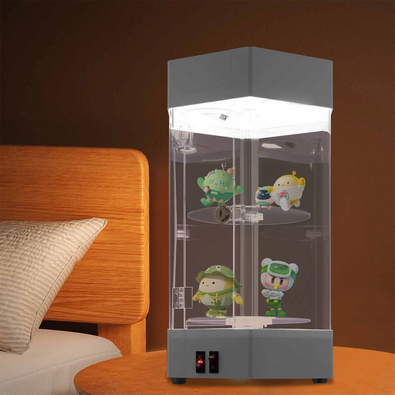 YINXIER Electric Rotating Display Case | Wayfair
