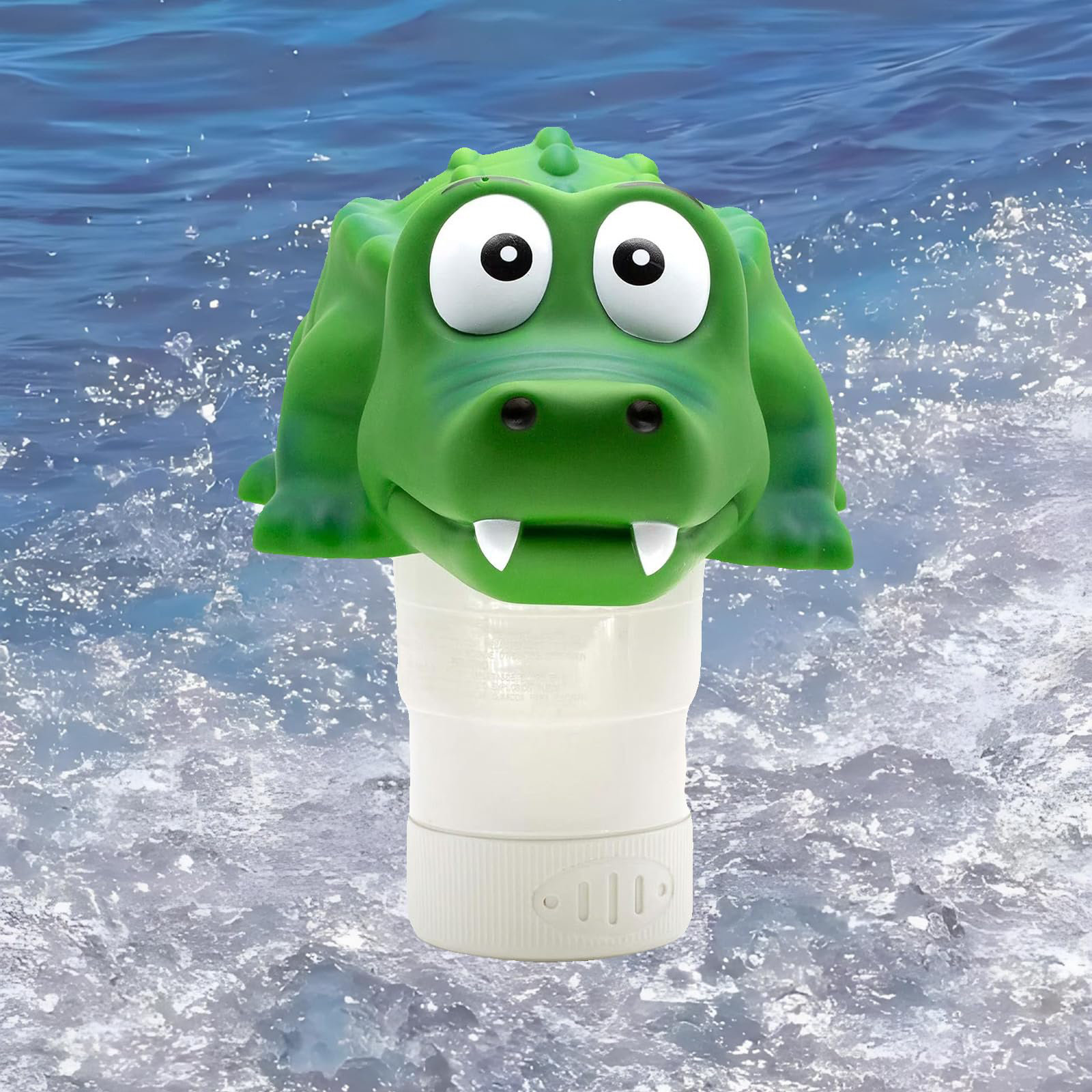 Fashion Finesse Pool Chlorine Floater, Cute Crocodile Collapsible ...