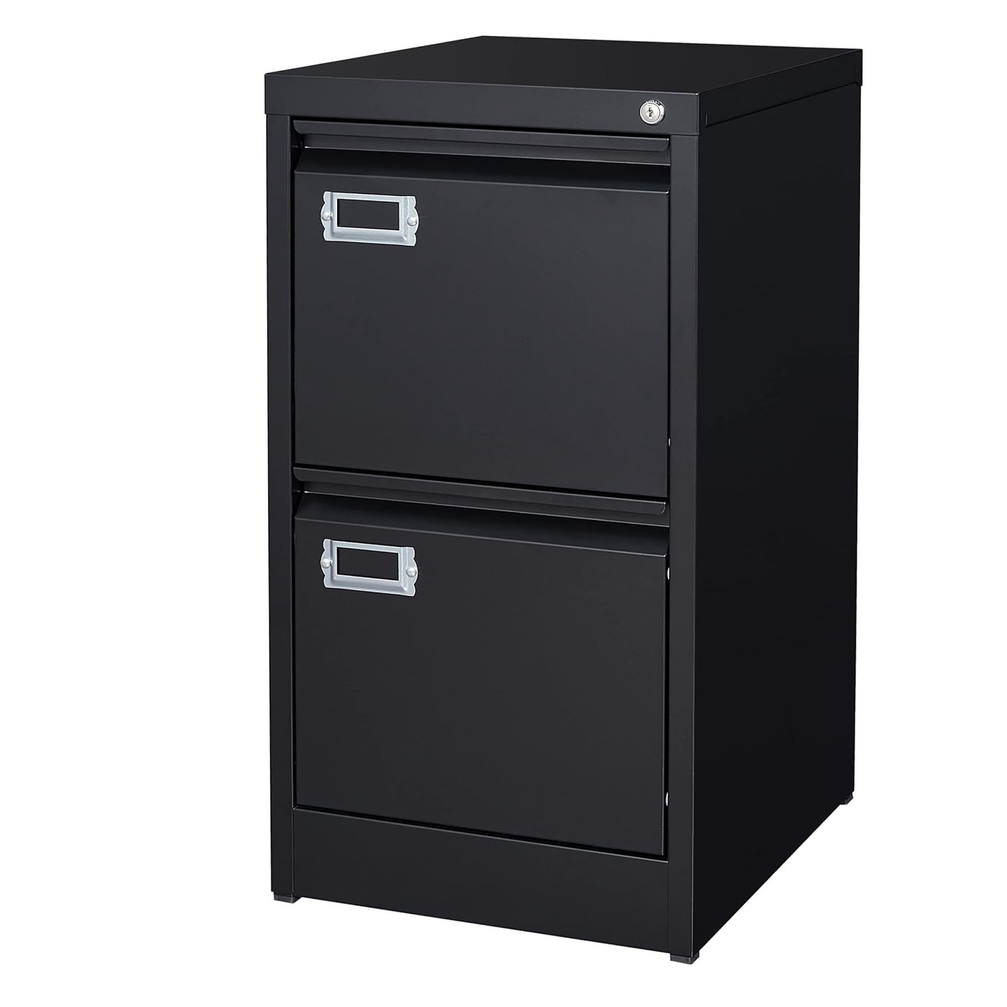 Latitude Run® 2 Drawer File Cabinet with Lock Metal Vertical Filing ...