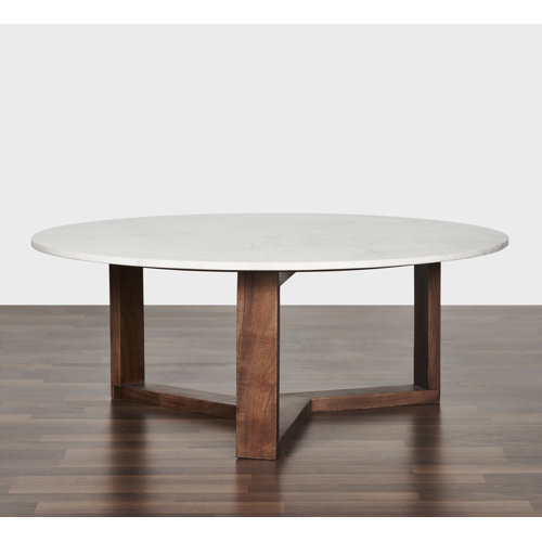 Round White Coffee Tables You'll Love | Wayfair