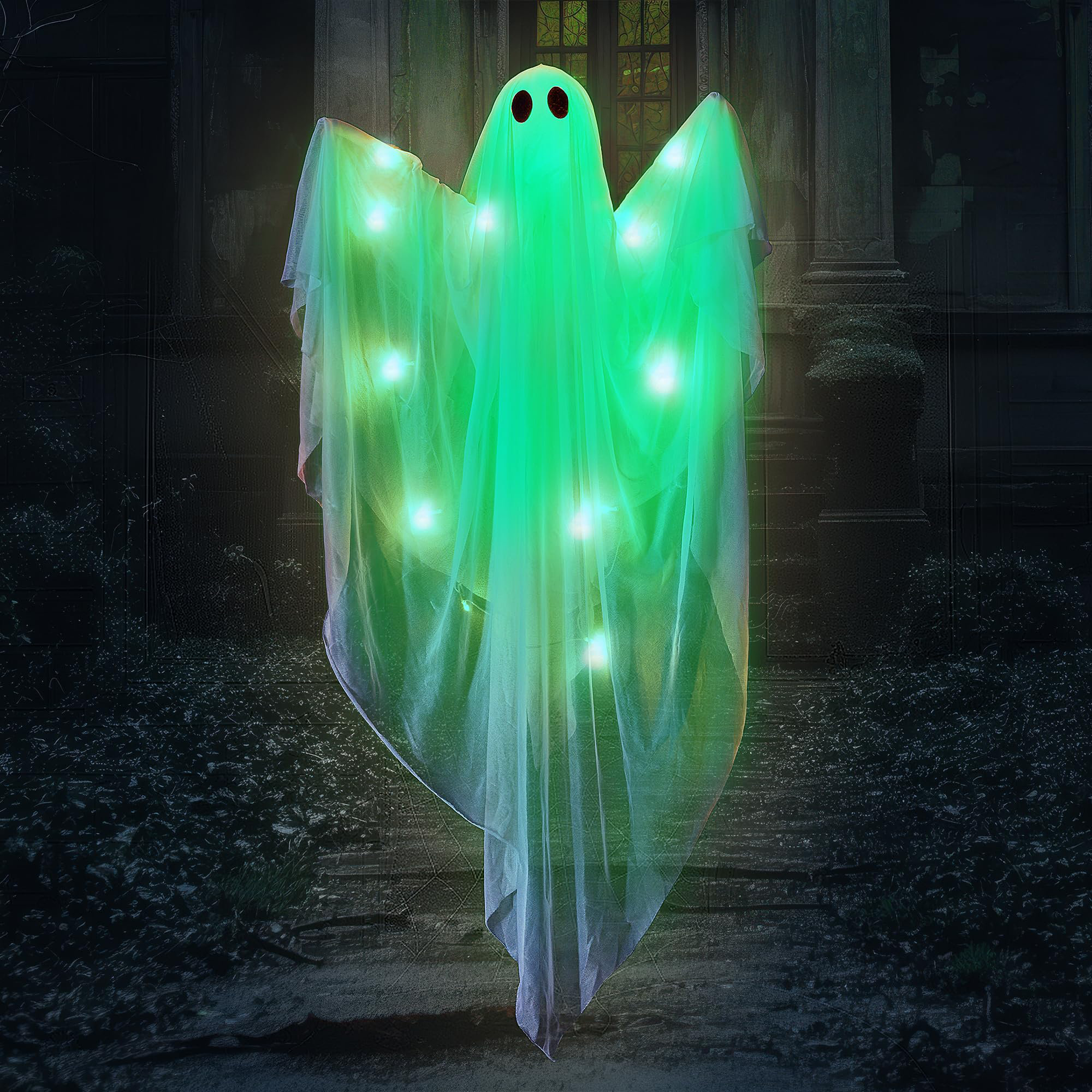 Dakota Fields 47" Light-up Ghost for Spooky Halloween Decor & Reviews ...