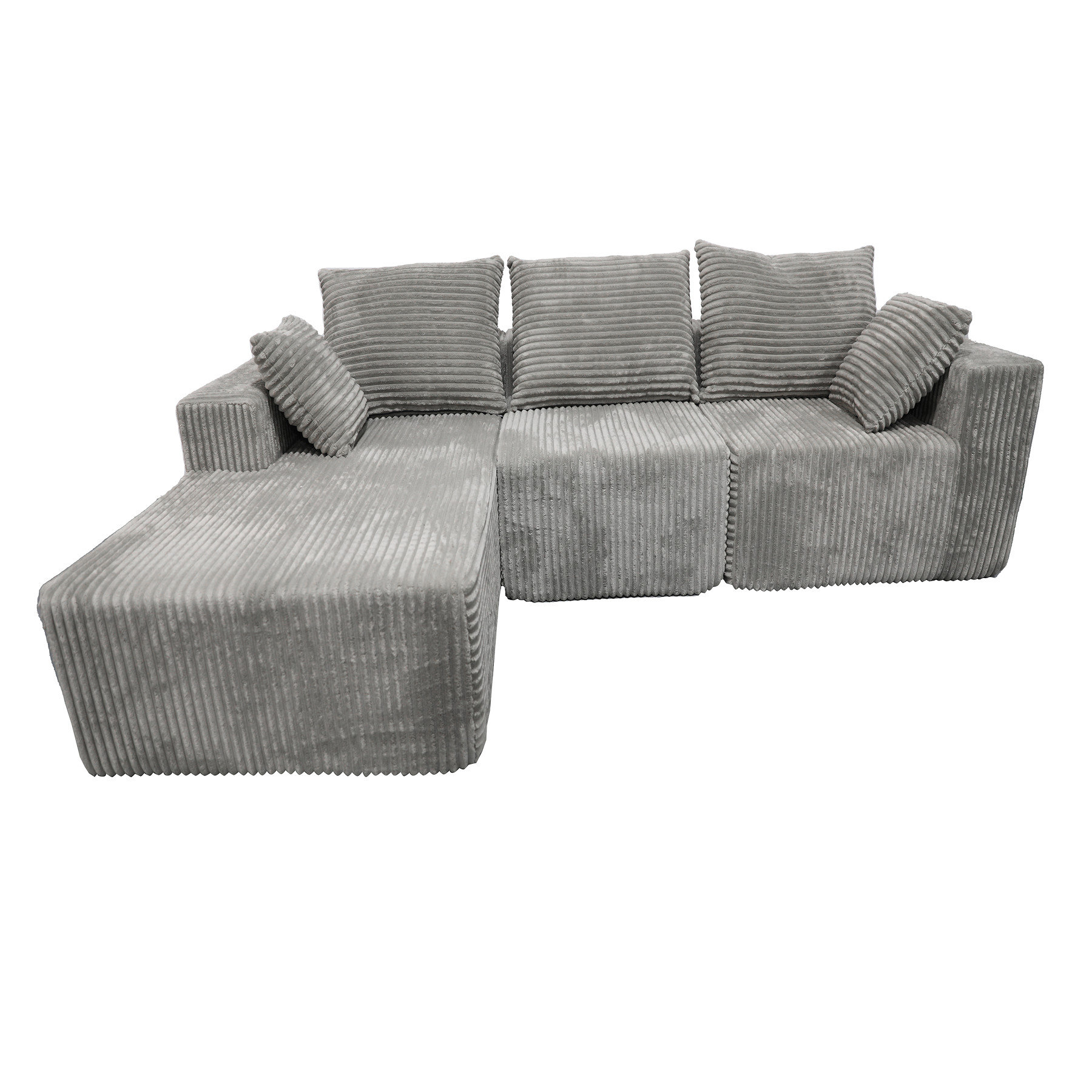 Ebern Designs Four - Seat Bed, High Density Memory Sponge, Soft Linen ...