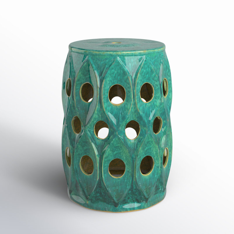 Birch Lane™ Fatima Ceramic Garden Stool & Reviews | Wayfair