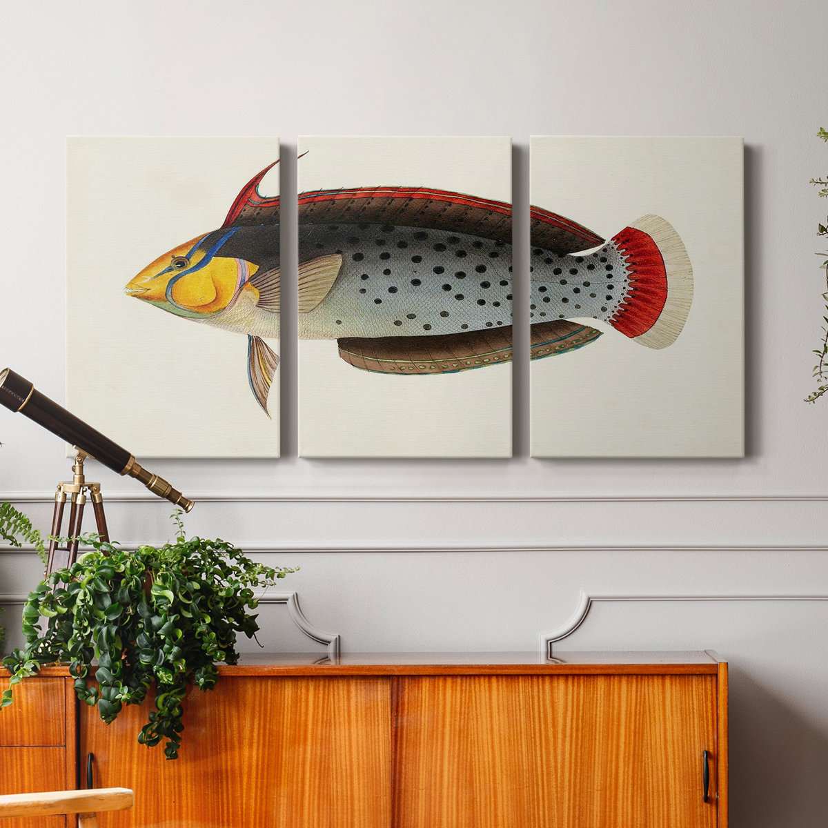 Rosecliff Heights Collection Tropical Fish IV - Toile tendue avec ...