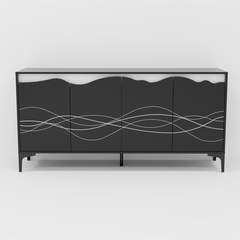 Wrought Studio™ Ingberg 62.99" Wide Sideboard | Wayfair