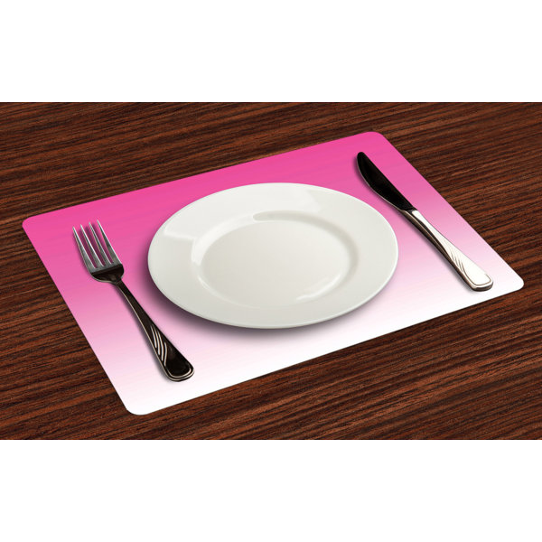 Bless international Polyester Abstract Rectangle Placemat - Wayfair Canada