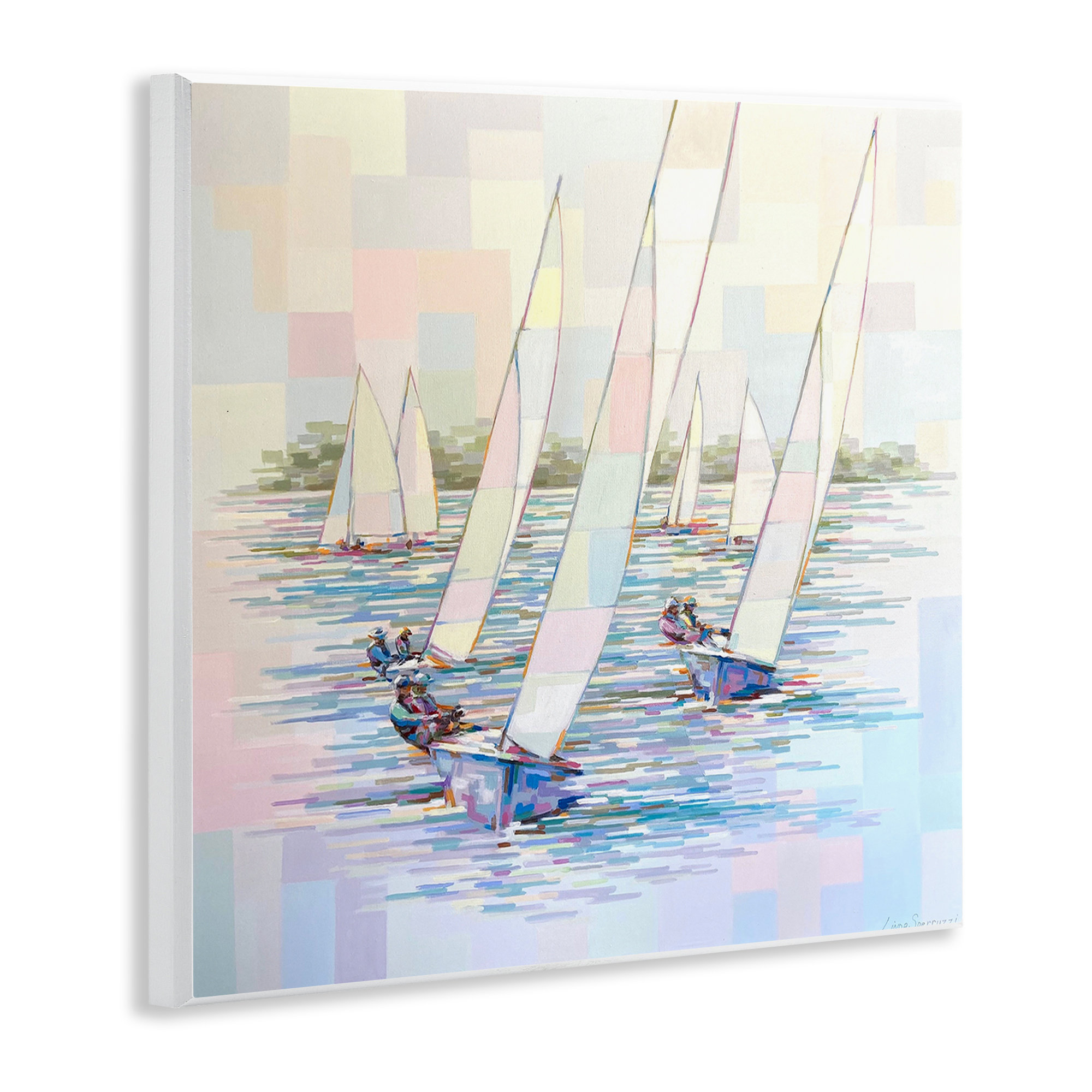 Breakwater Bay Stay the Course Racing Boat Wall Plaque Art, design by ...