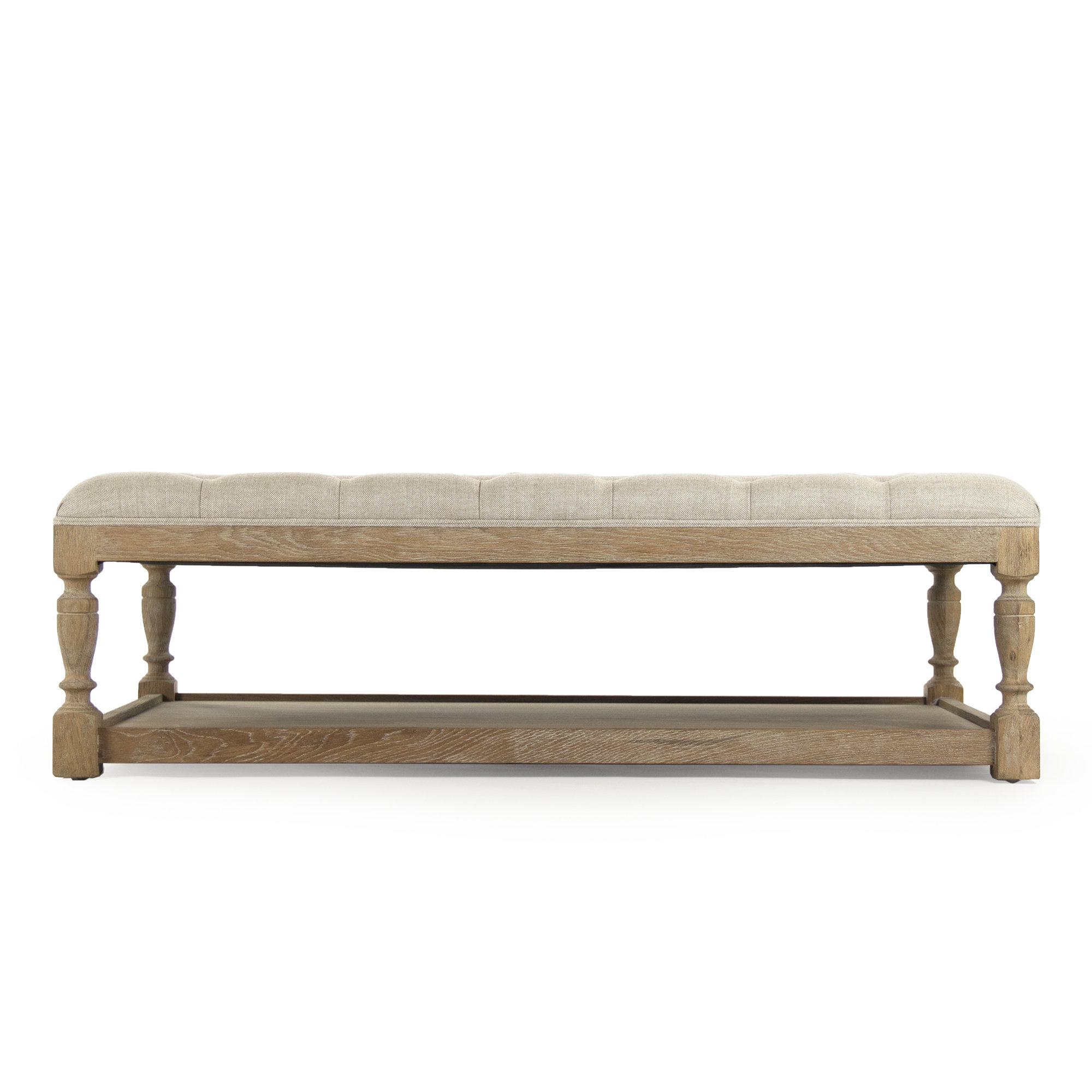 Zentique Tufted Ottoman & Reviews | Perigold