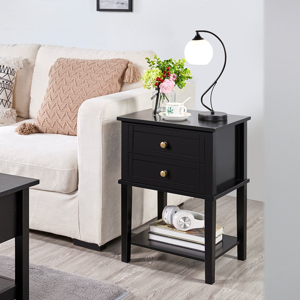 Yaheetech Side Table with Storage & Reviews | Wayfair.co.uk