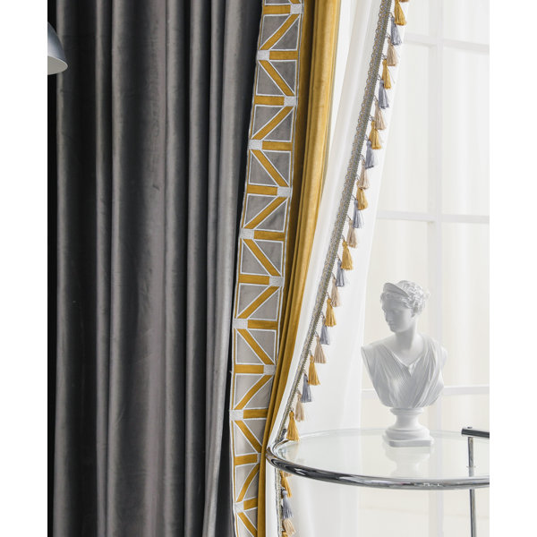 Visionary Home Athena Rayon Curtains & Reviews | Wayfair