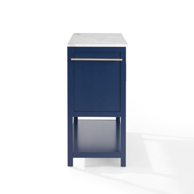 Lark Manor Alexander-Jay Marble Kitchen Island & Reviews | Wayfair