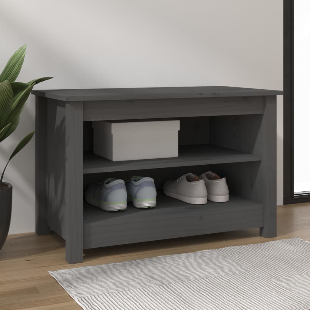Latitude Run 6 Pair Solid Wood Shoe Storage Bench | Wayfair.co.uk