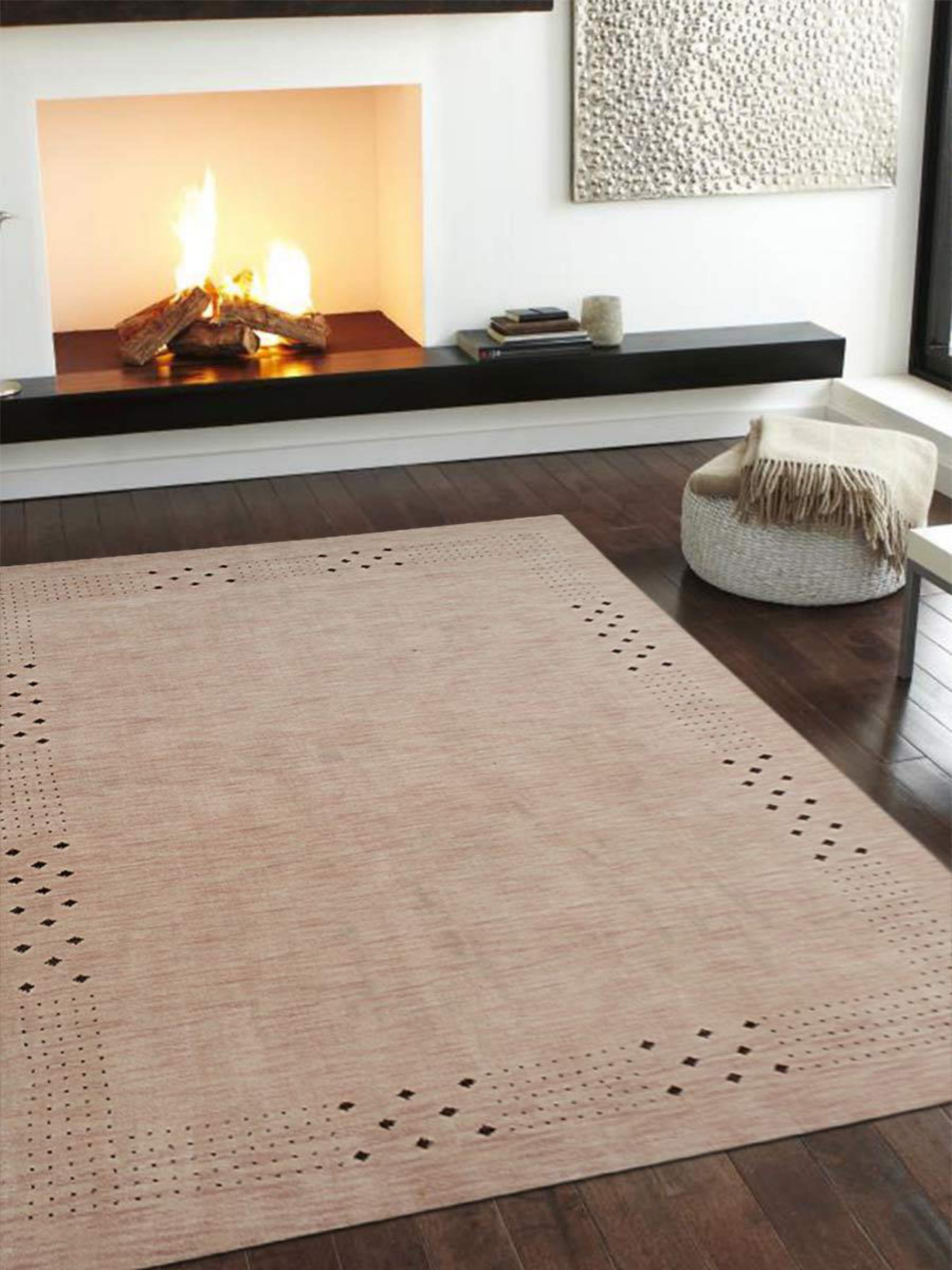 Winston Porter Beybut HAND KNOTTED LOOM WOOL ECO-FRIENDLY AREA RUGS ...