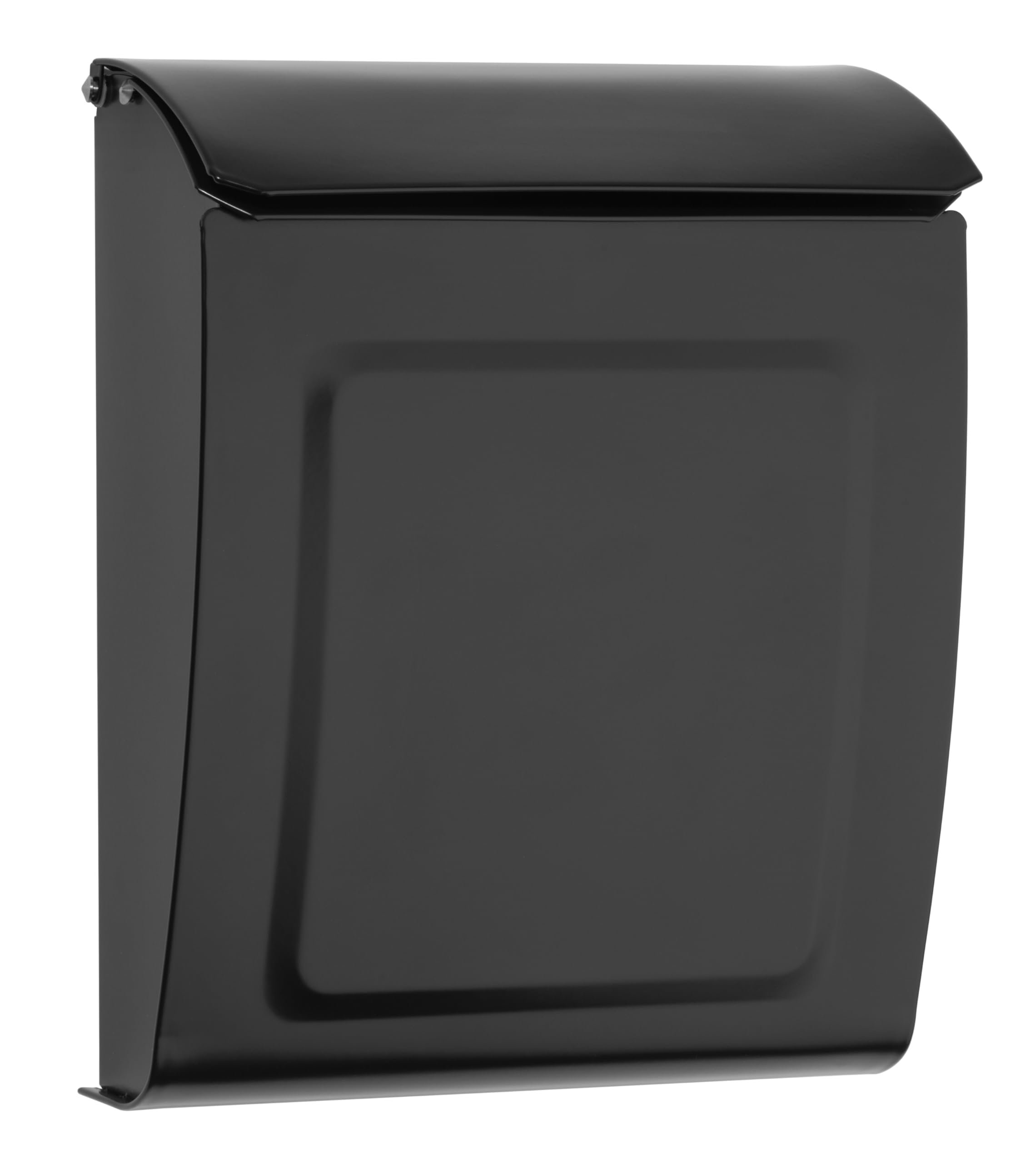 one Vertical Wall-Mounted Mailbox For Outside, Modern Metal Galvanized ...