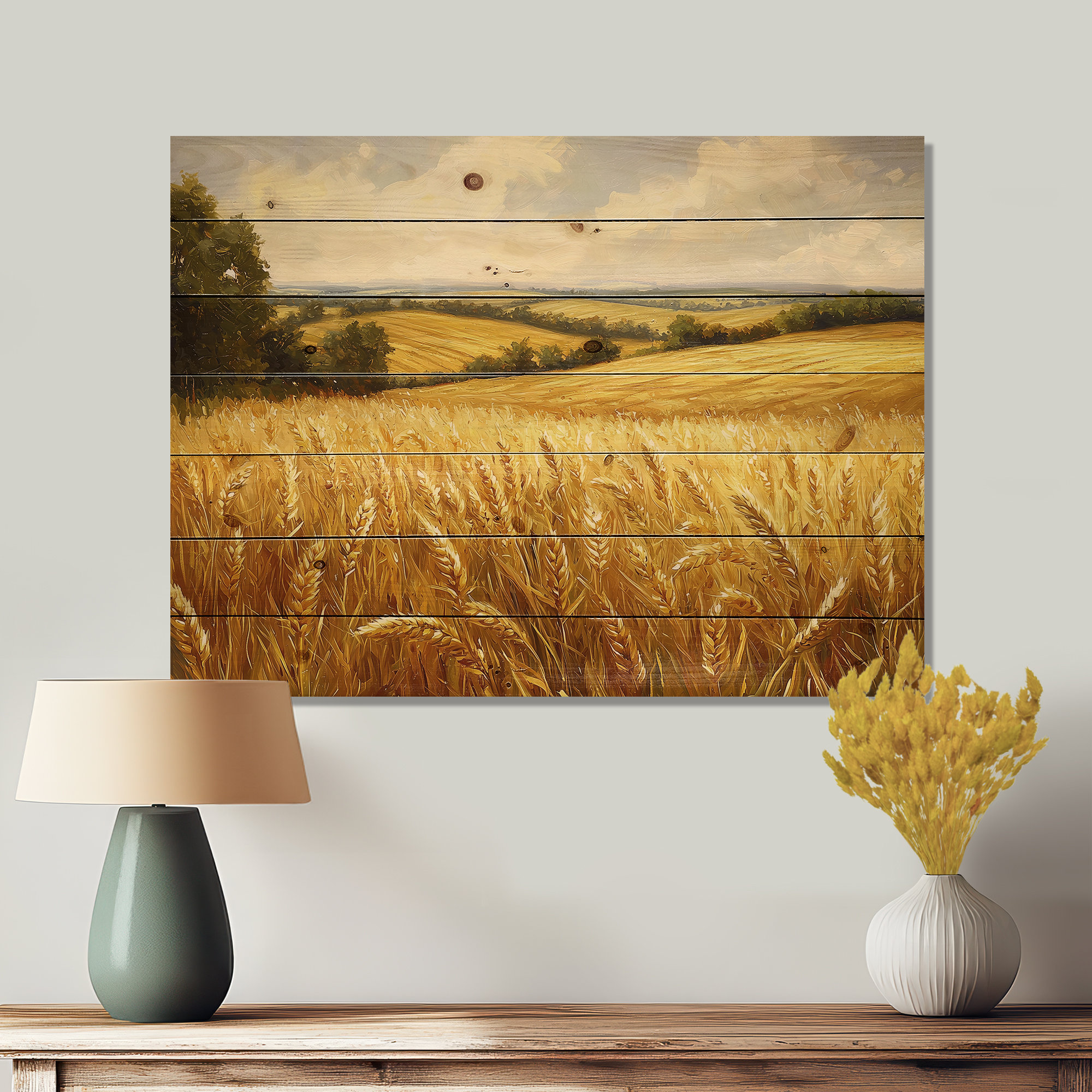 Ophelia & Co. Countryside Golden Fields In Summer Light III ...