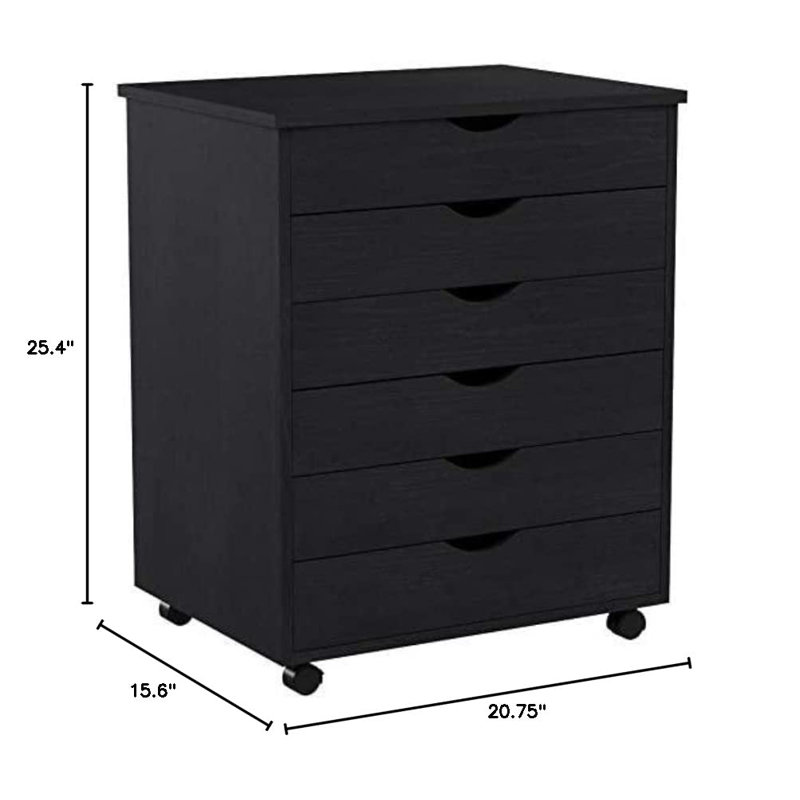 Wildon Home® Denira 6 Drawer Storage Drawer | Wayfair