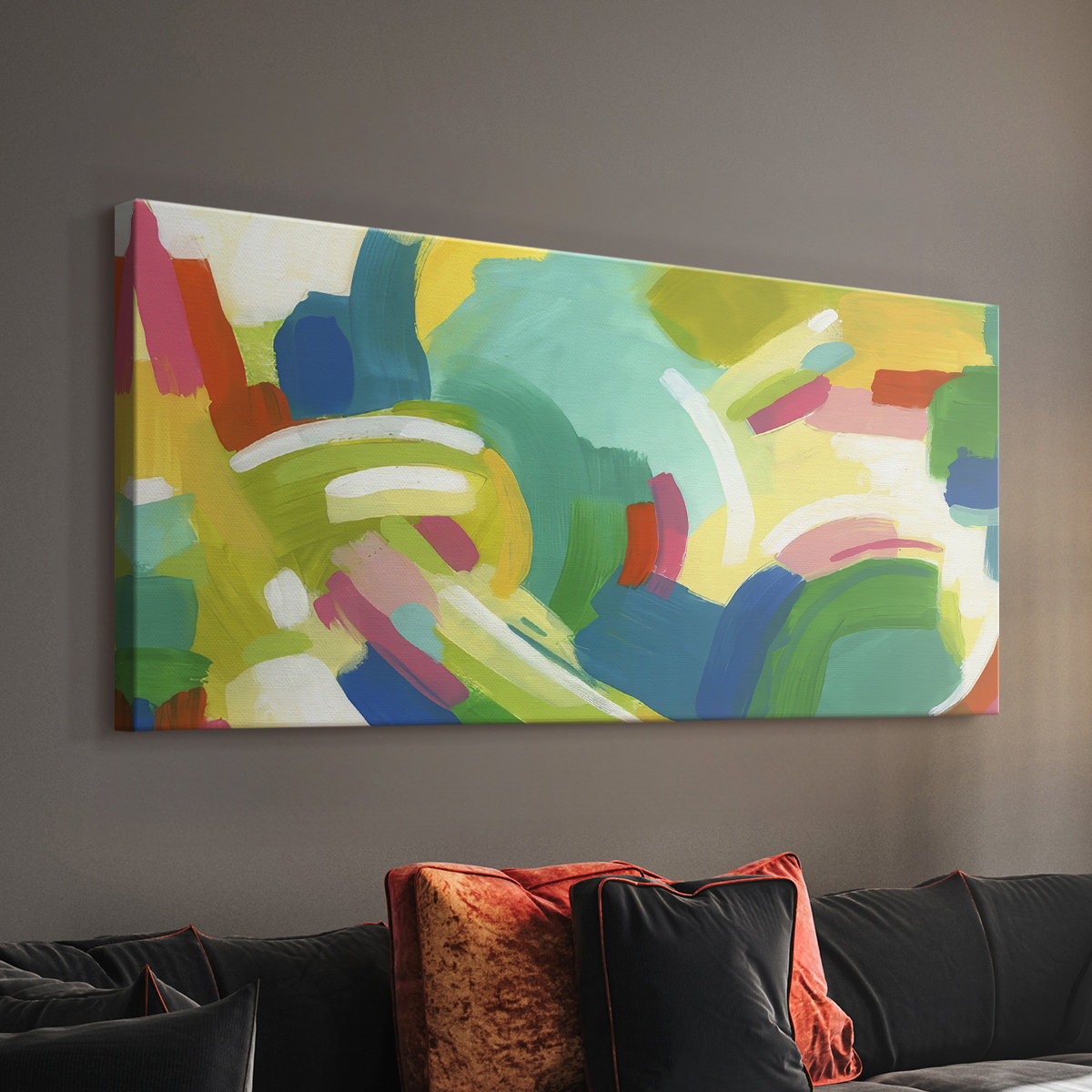 Ivy Bronx Half Turn I- Gallery Wrapped Canvas -Ready to Hang | Wayfair