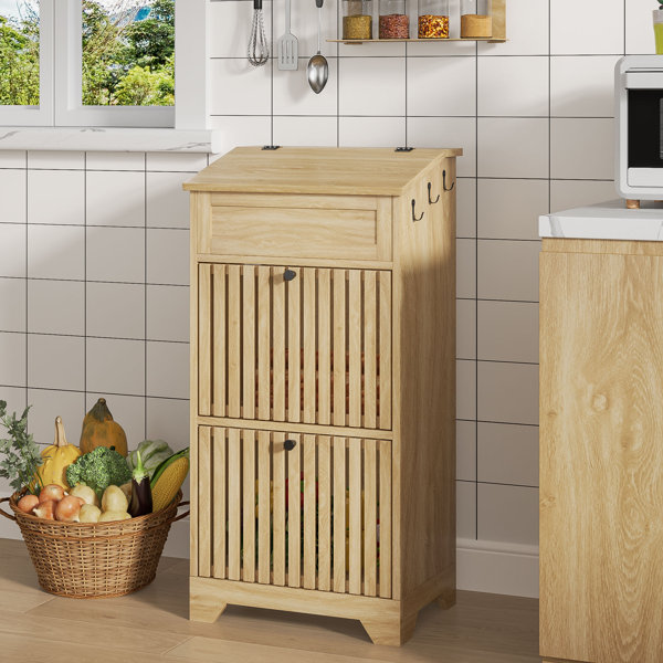 Ebern Designs Potato Storage Bin, Vegetable Fruit Rack, Food Storage ...